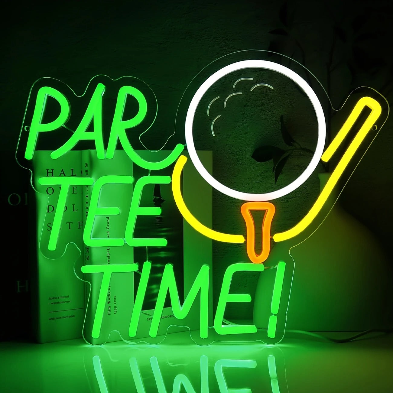 Par-Tee Time Neon Sign – Cover My Clubs