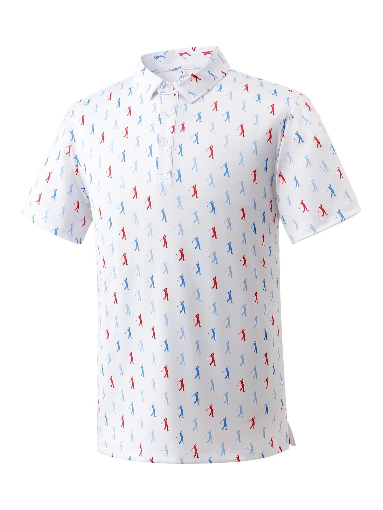 Golf Swing Patterned Golf Shirt – Cover My Clubs